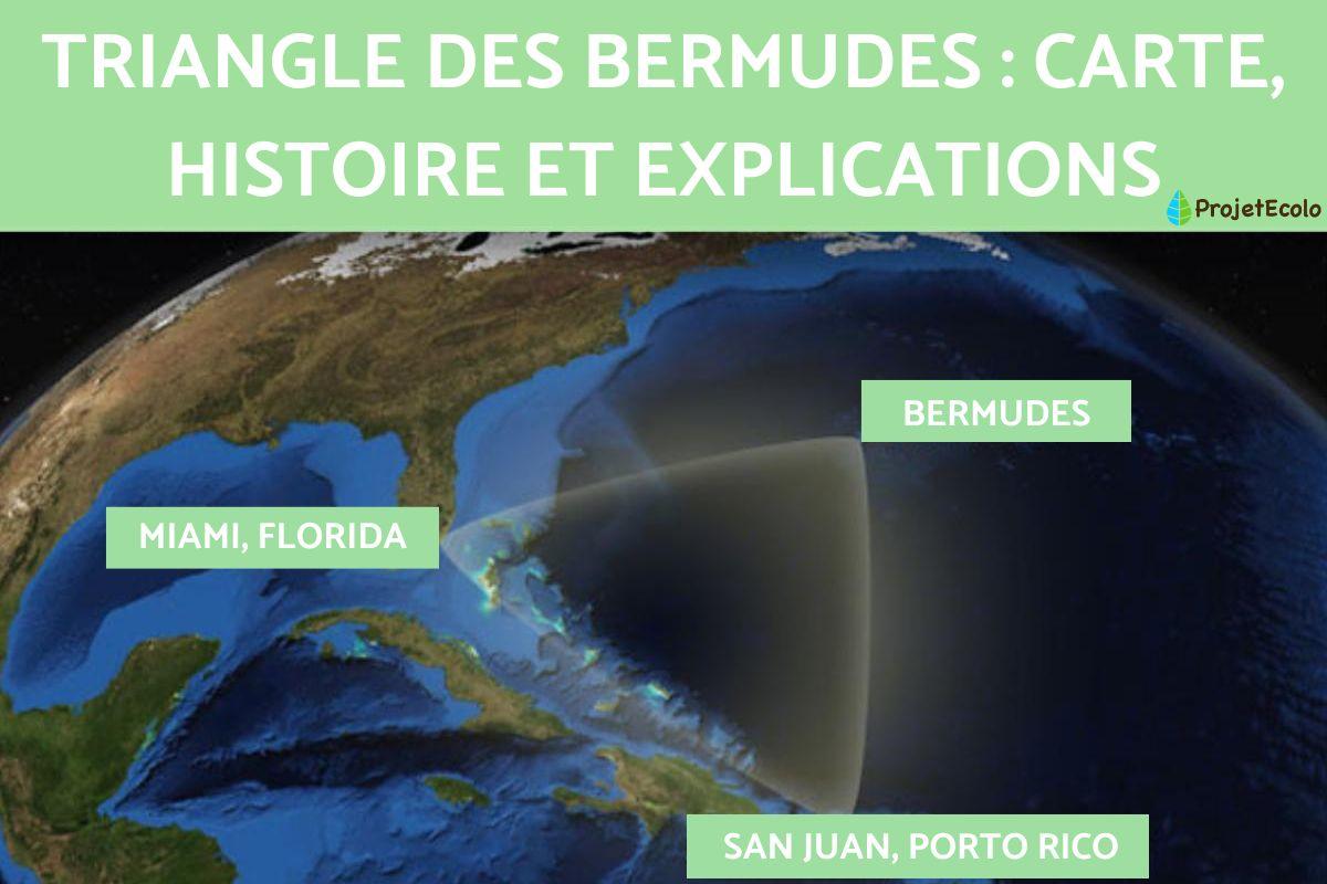 Triangle des Bermudes : carte, histoire et explications - Résumé du TRIANGLE DES BERMUDES
