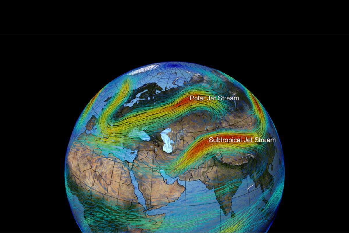 Jet stream ou Courant-jet : Définition, vitesse et importance