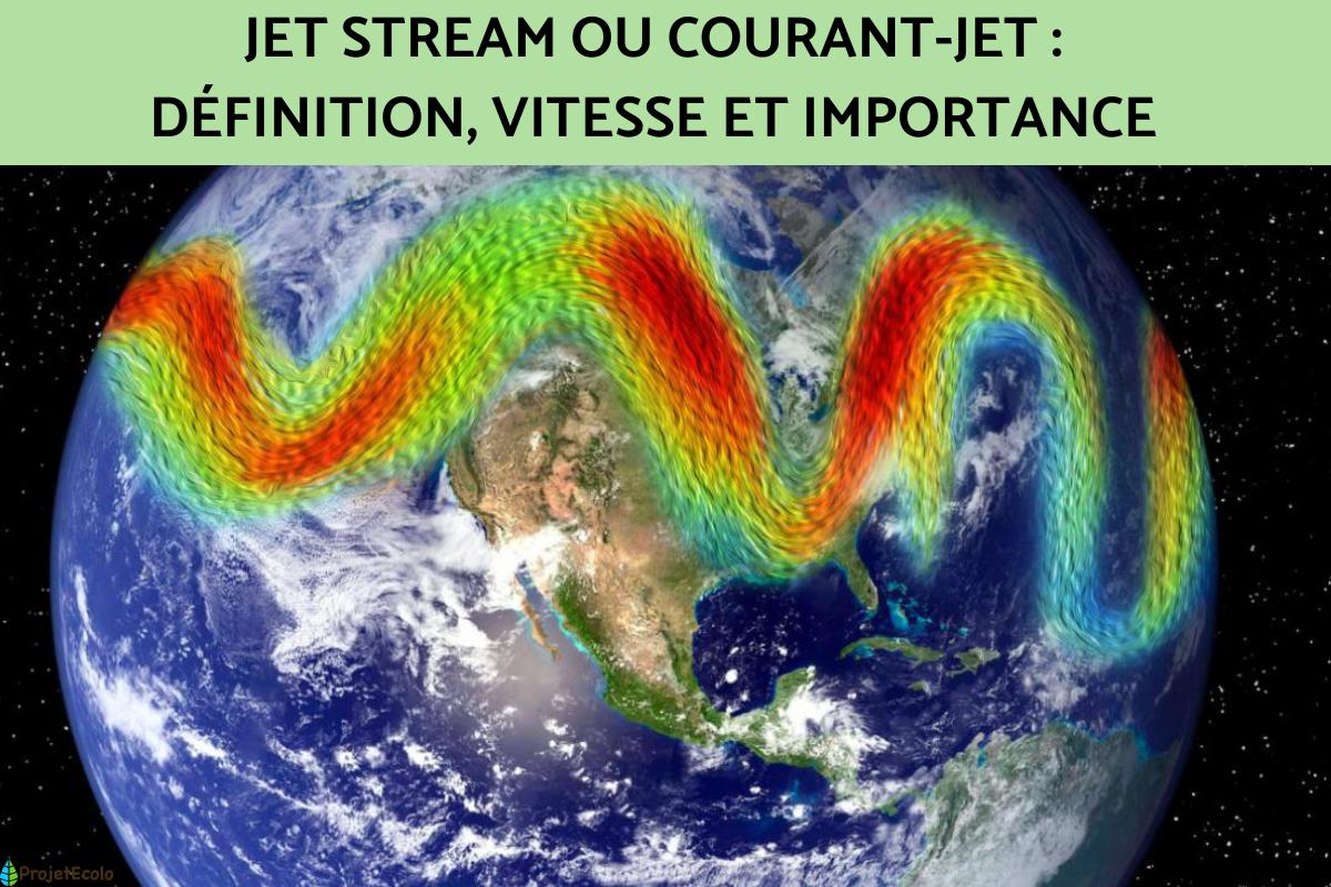 Jet stream ou Courant-jet : Définition, vitesse et importance
