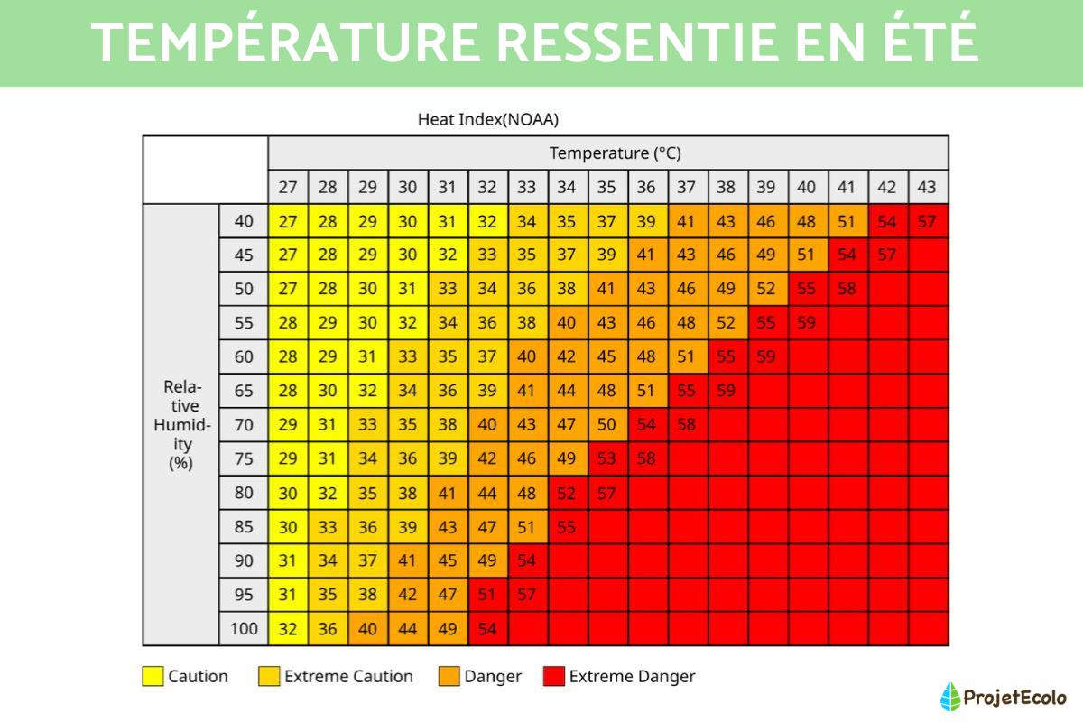 Que veut dire température ressentie ? Résumé COMPLET