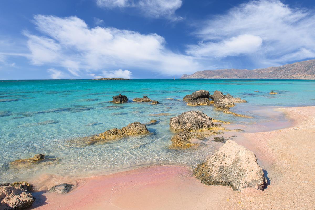 10 PLAGES de SABLE ROSE - Noms et PHOTOS